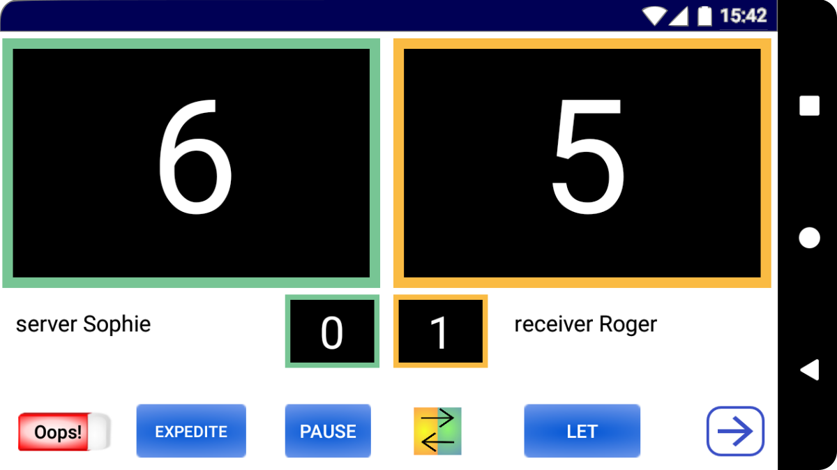 SmartScorer for Table Tennis